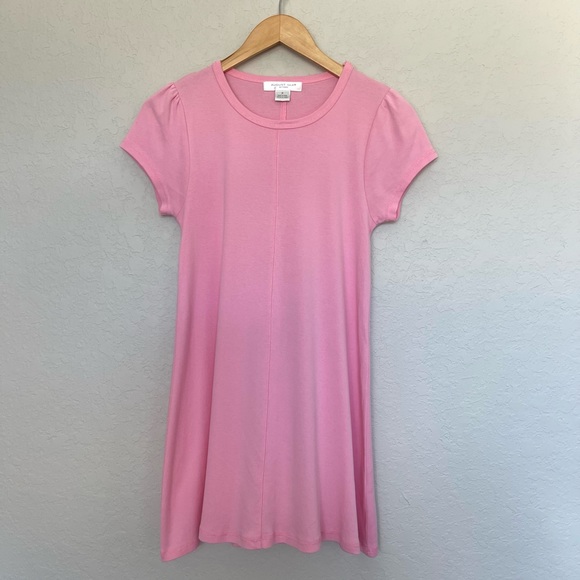 august silk | Dresses | Bubble Gum Pink Puff Sleeve Dress | Poshmark